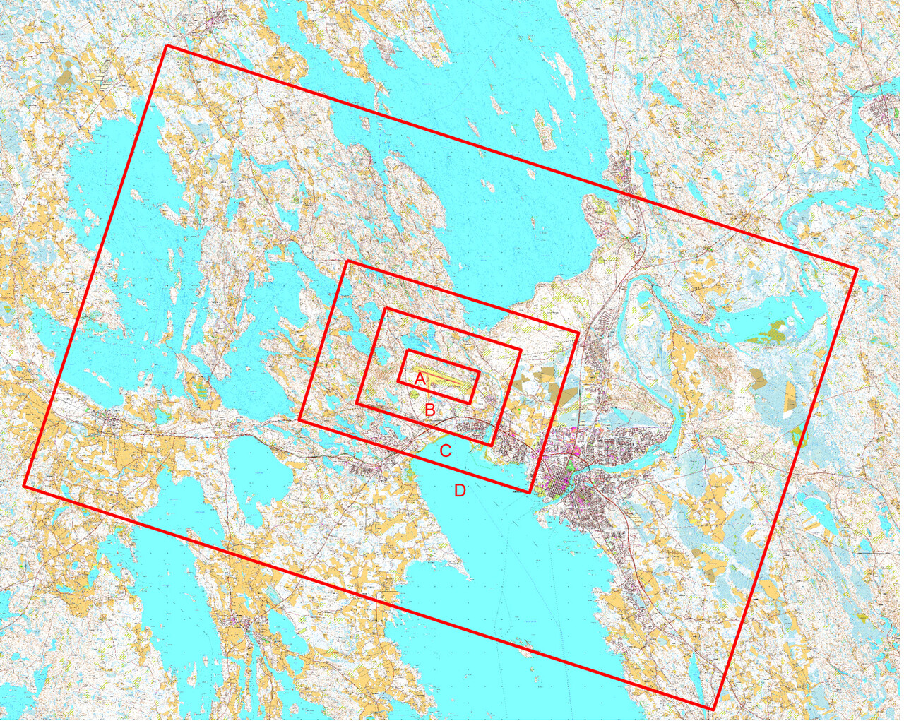 Joensuu (EFJO) rajoittava UAS-ilmatilavyöhyke | Droneinfo