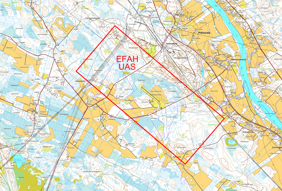 Ahmosuo (EFAH) restrictive UAS geographical zone | Droneinfo