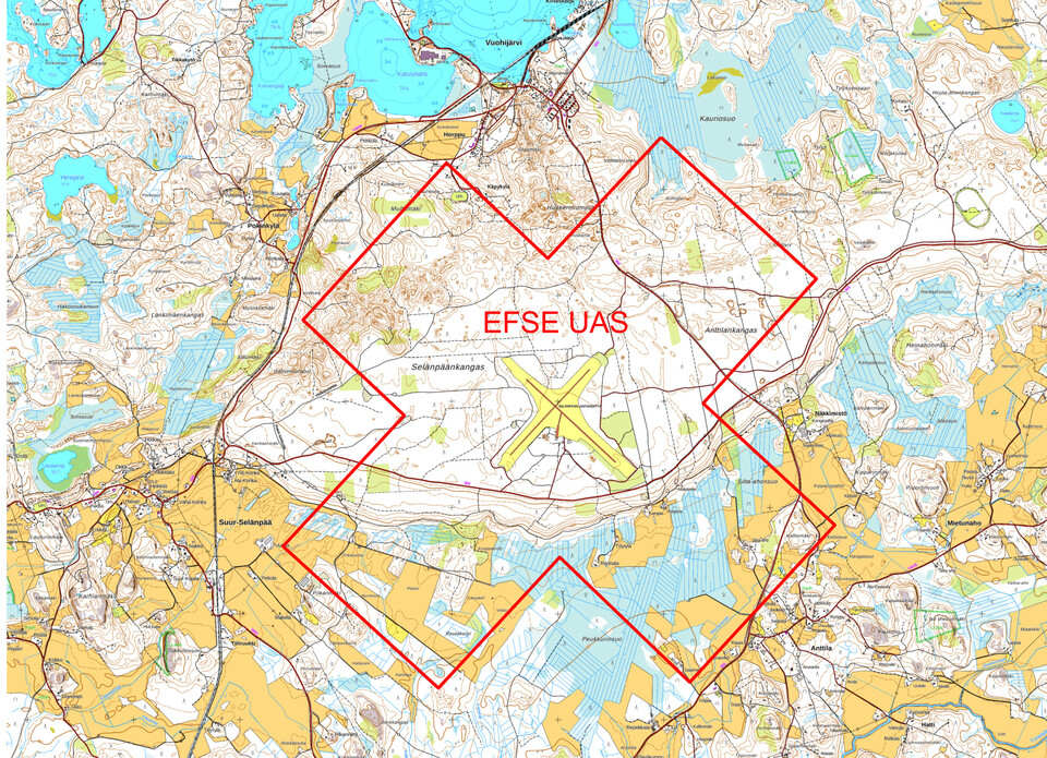 Selänpää (EFSE) restrictive UAS geographical zone | Droneinfo