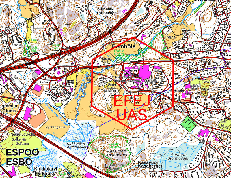 EFEJ restrictive UAS geographical zone | Droneinfo