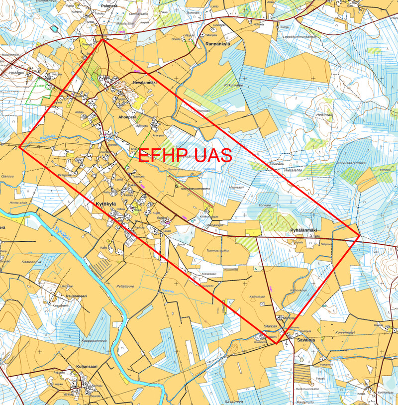 Haapavesi (EFHP) restrictive UAS geographical zone | Droneinfo