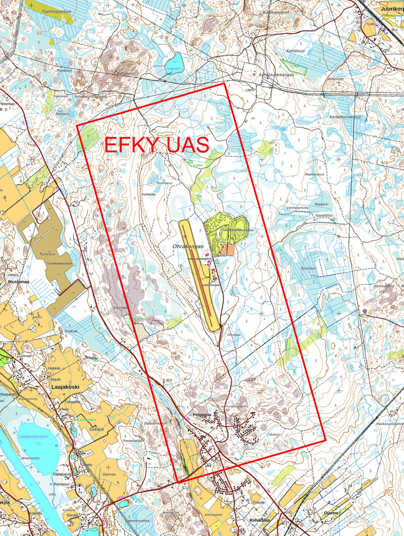 Kymi (EFKY) restrictive UAS geographical zone | Droneinfo