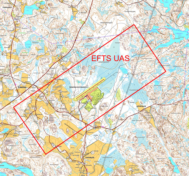 Teisko (EFTS) restrictive UAS geographical zone | Droneinfo