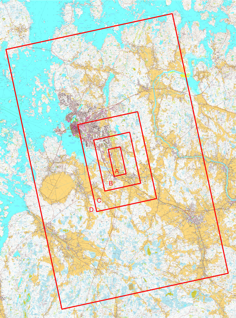 Vaasa (EFVA) restrictive UAS geographical zone | Droneinfo