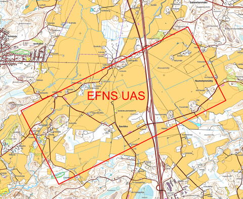 Savikko (EFNS) restrictive UAS geographical zone | Droneinfo