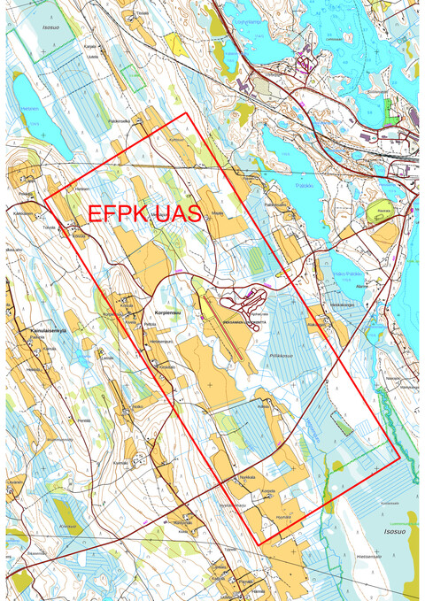 Pieksämäki (EFPK) restrictive UAS geographical zone | Droneinfo