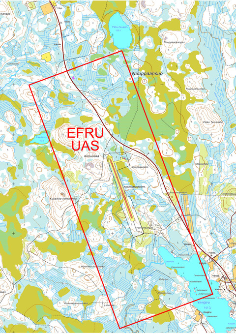 Ranua (EFRU) restrictive UAS geographical zone | Droneinfo