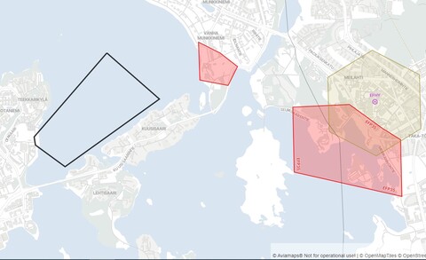 UAS geographical zone Otaniemenranta-Laajalahti UAS, 4.-10.6.2022 ...